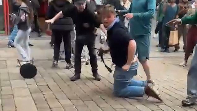 British Charlie Kirk wannabe beaten up in Manchester