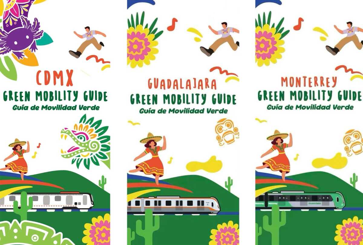 CRRC lanza guía de movilidad verde en México