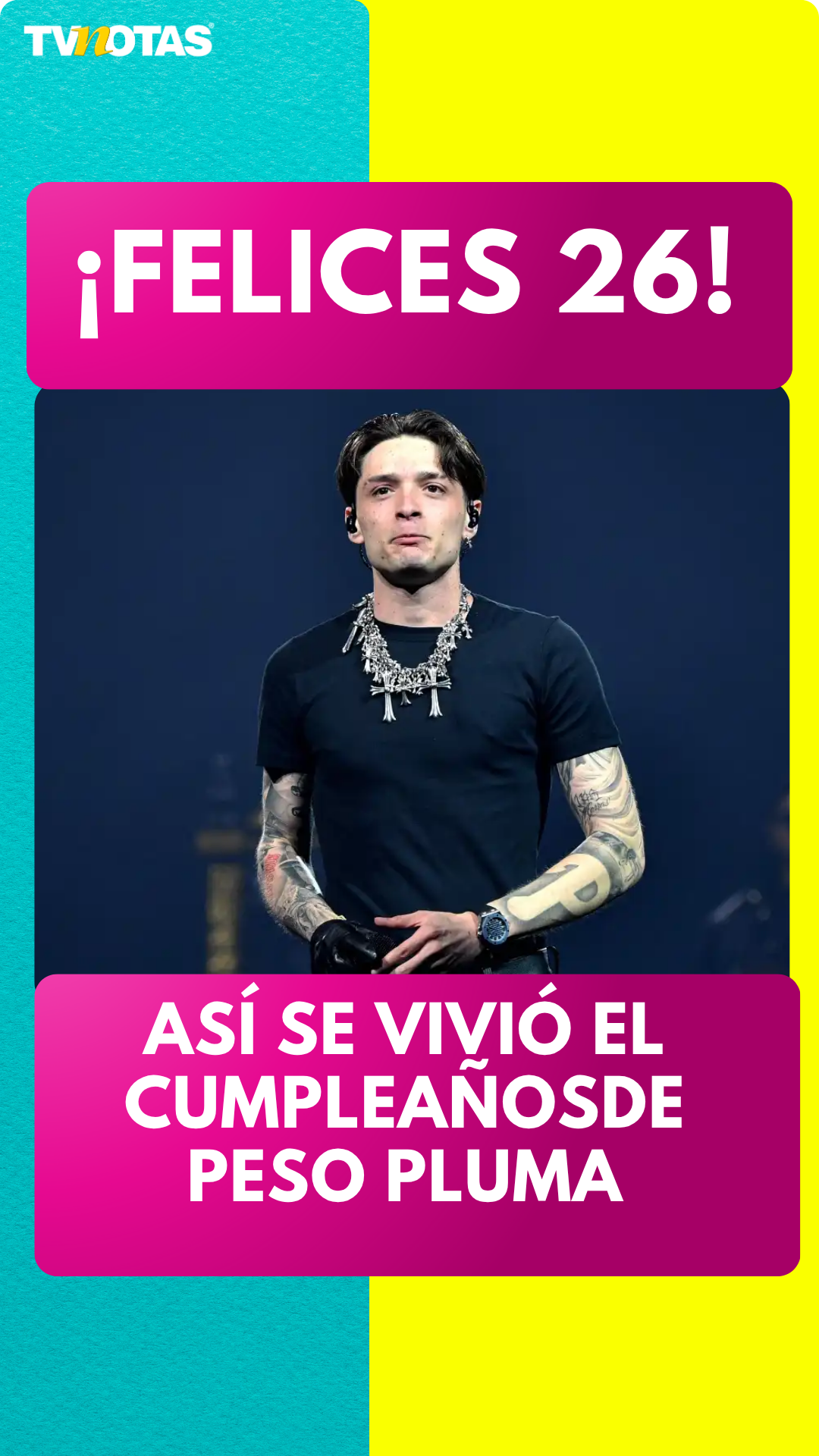 ¿Qué le pasa a Peso Pluma? Su reacción en su cumpleaños 26 preocupa a ...