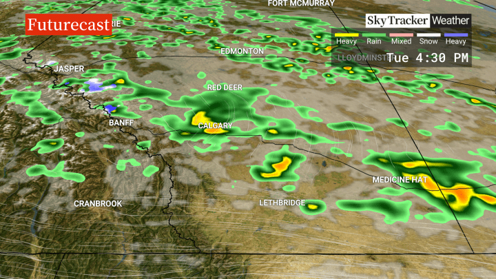Severe thunderstorm watch issued for Calgary, Lethbridge, Medicine Hat