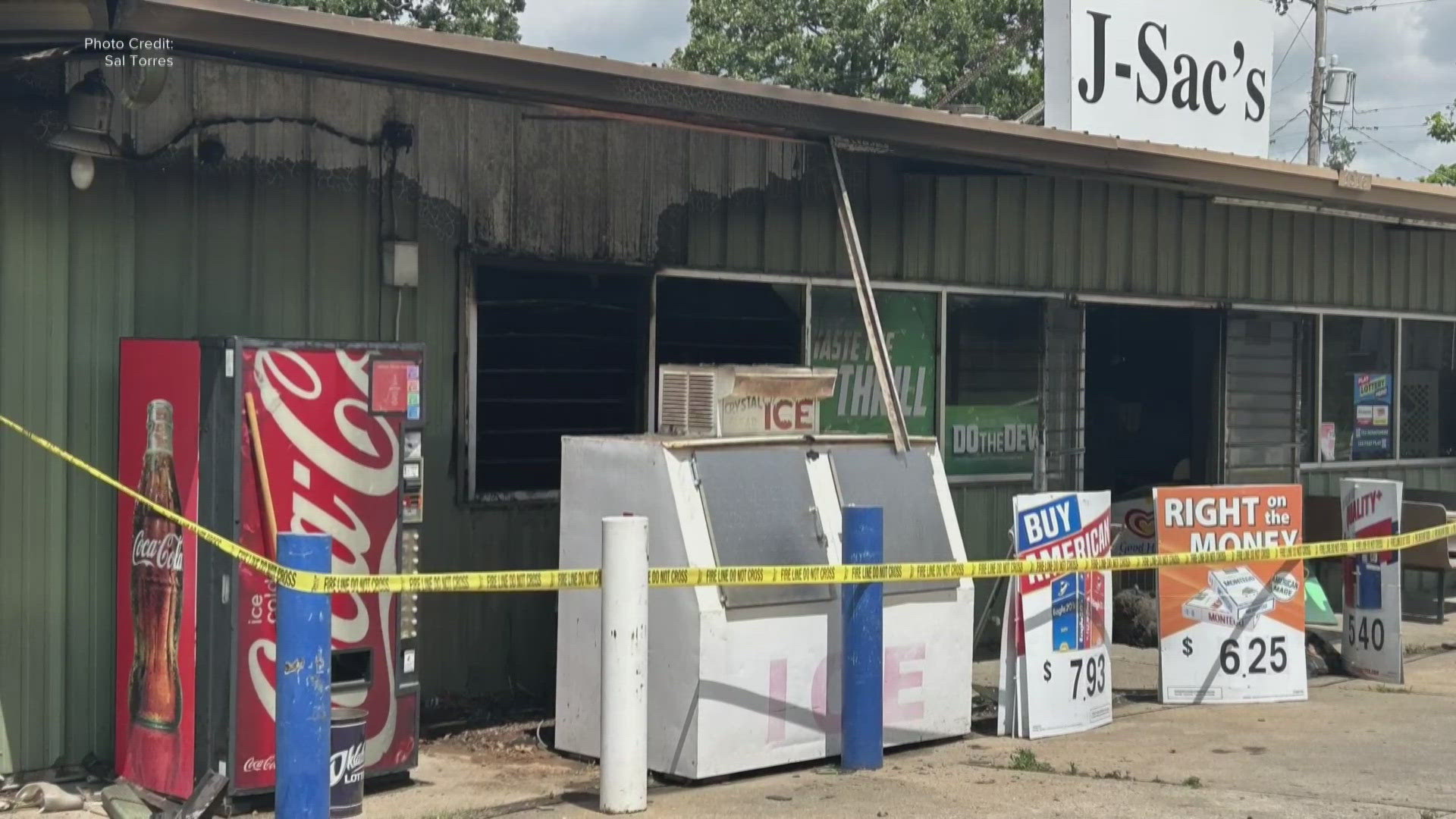 Suspect wanted for lighting Arkoma gas station on fire