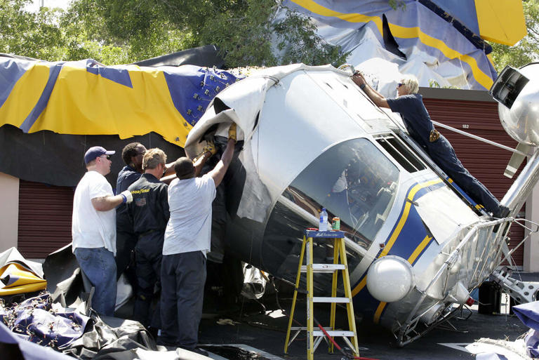 This day in history: 21 years ago, the Goodyear blimp crashed in Coral ...