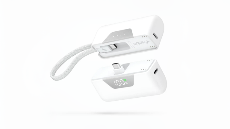 This 10,000mAh power bank splits into two independent power banks