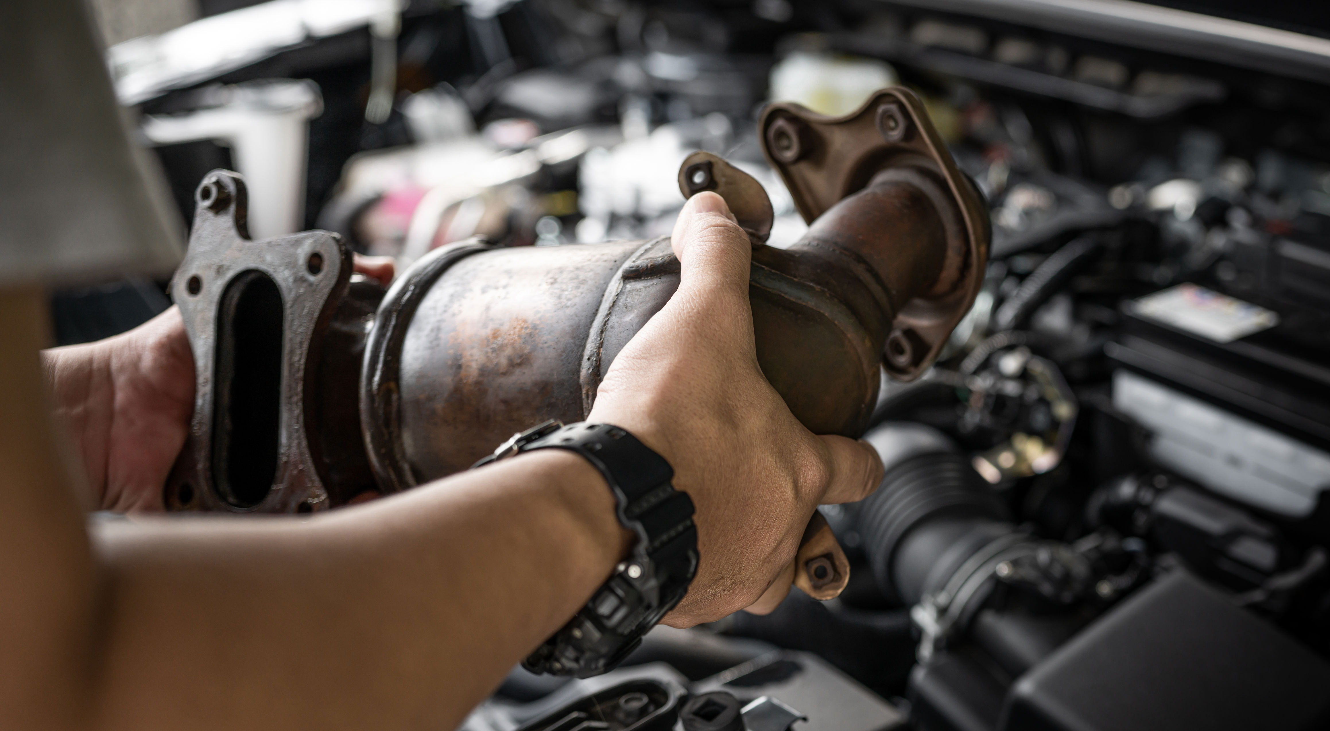 Catalytic converter thieves swept through parked cars in Maryland in 30 ...