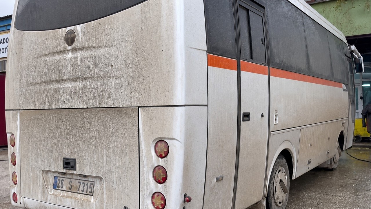 I'm washing the bus that came through the desert 🐪 | Satisfying ASMR