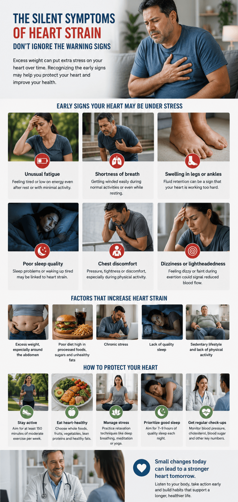 The silent symptoms of heart strain doctors say adults with excess ...