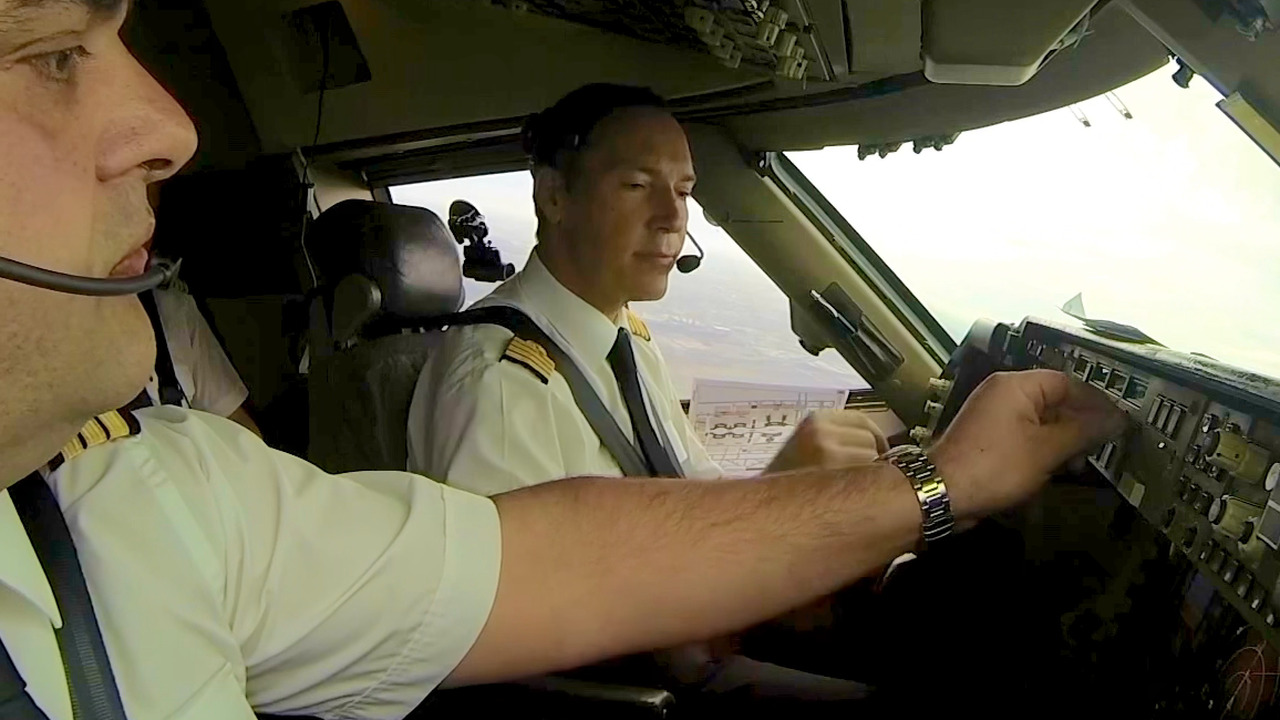 Takeoff of Boeing 747-400 from Paris captured by Just Planes
