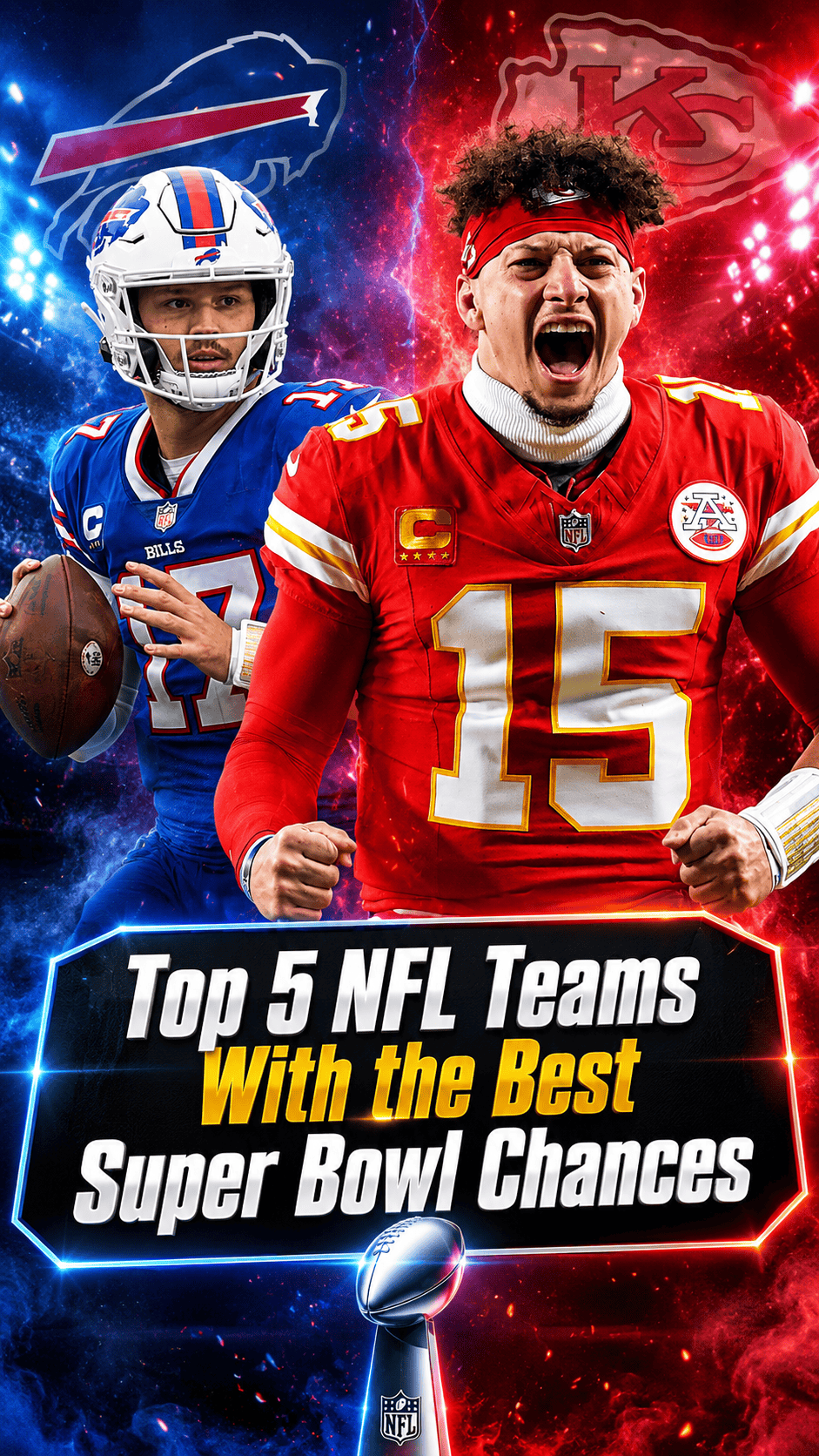 Top 5 NFL teams with the best Super Bowl chances