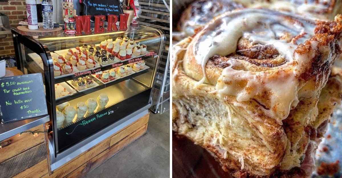 This iconic cafe draws cinnamon roll lovers from every corner of Maryland