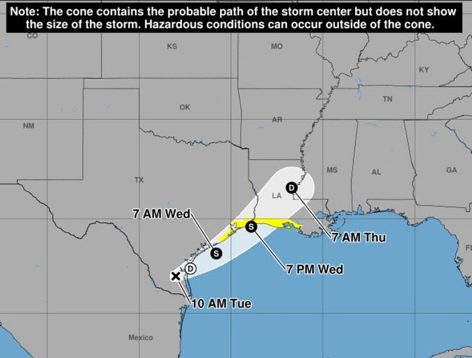 Tropical storm watch issued for millions