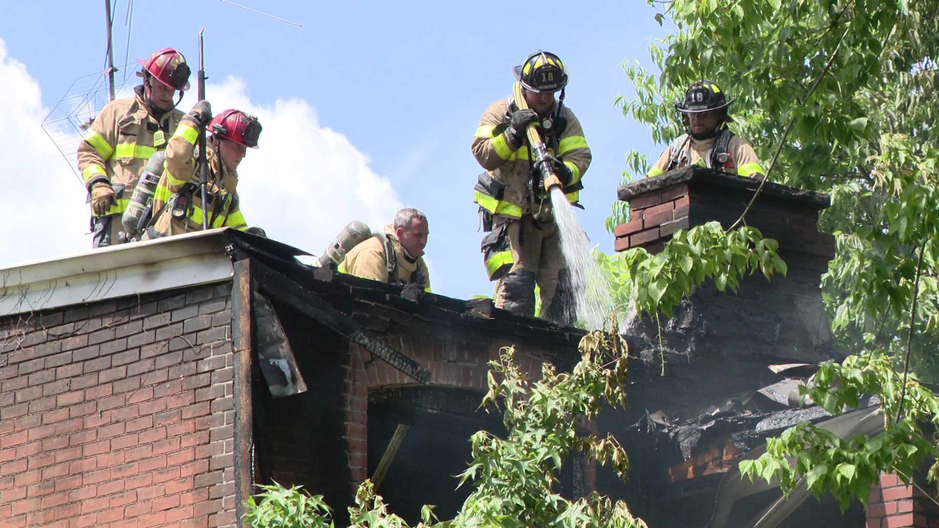 Fire breaks out in Pittsburgh's Homewood neighborhood