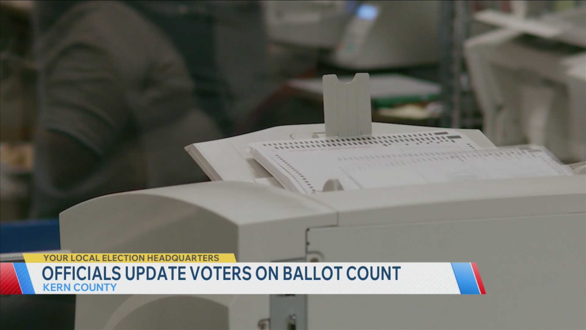 Officials update voters on ballot count
