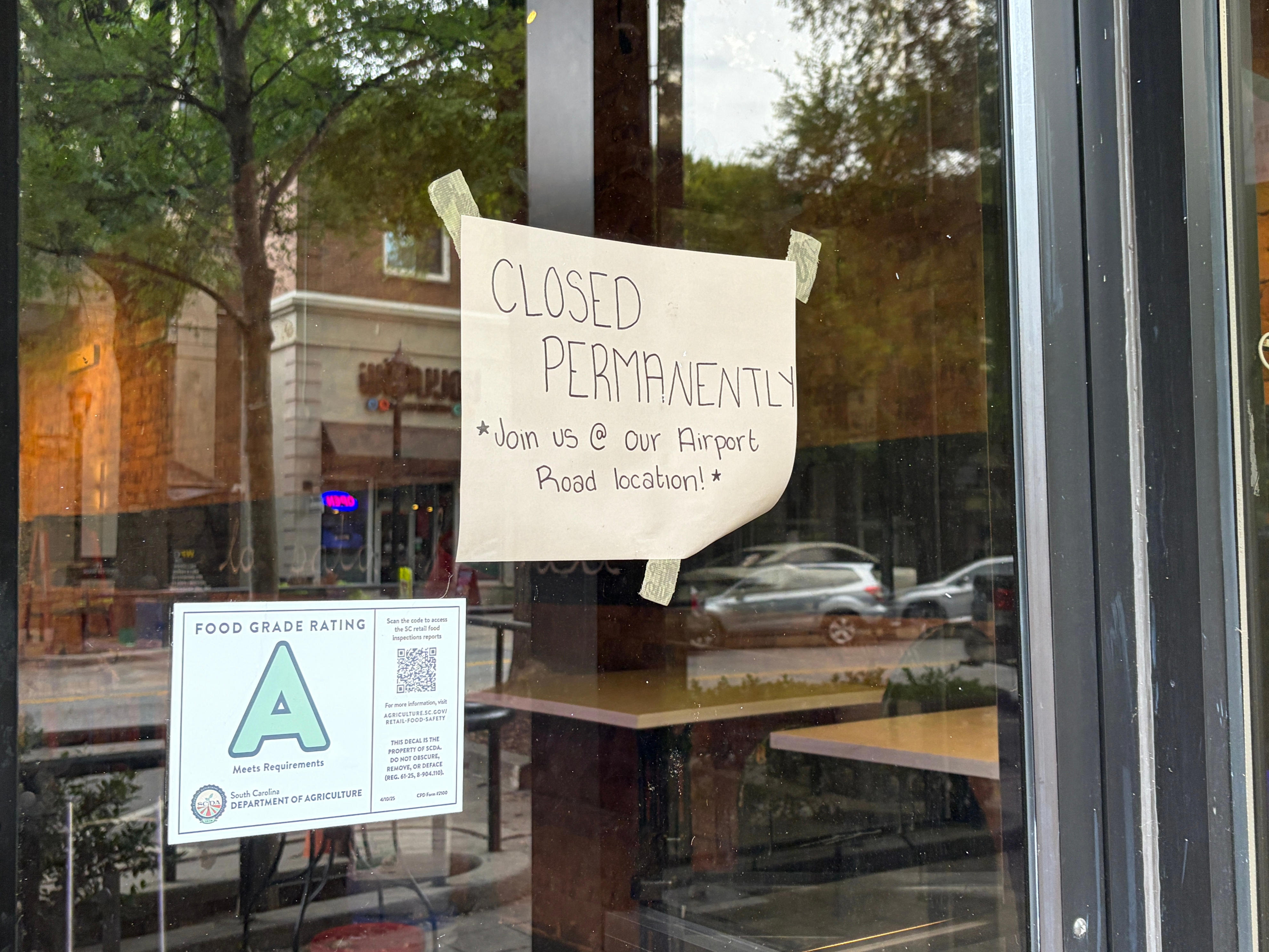 White Duck Taco closes on Main Street, turns focus to sole SC location