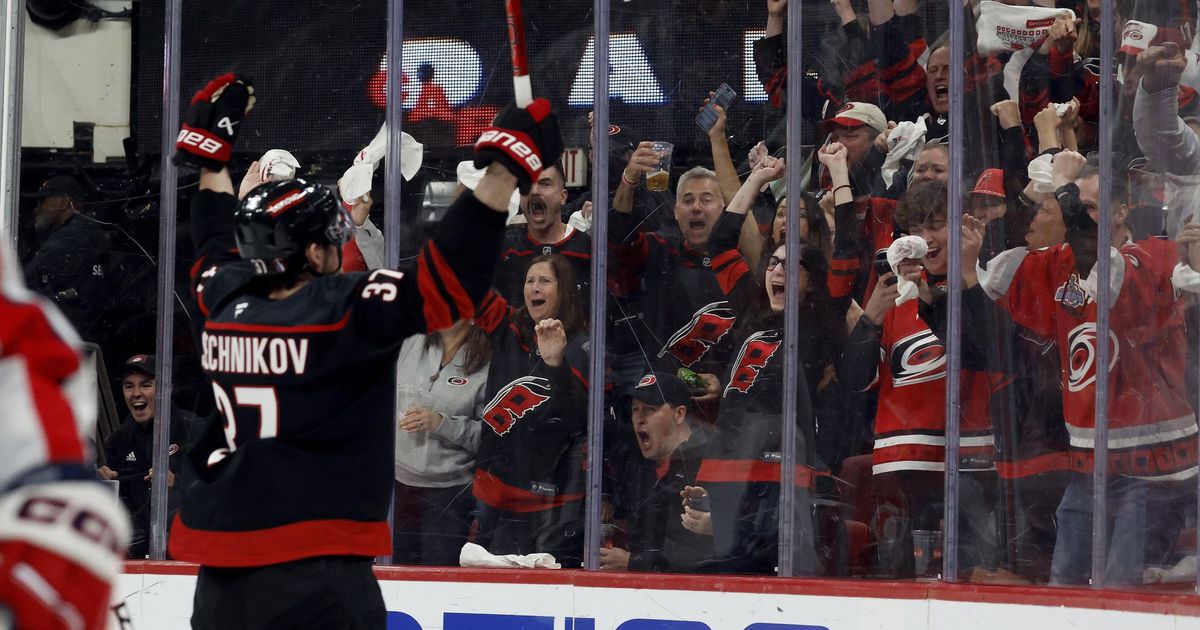 Core Cane at Cane's: Andrei Svechnikov to work shift at popular chicken ...