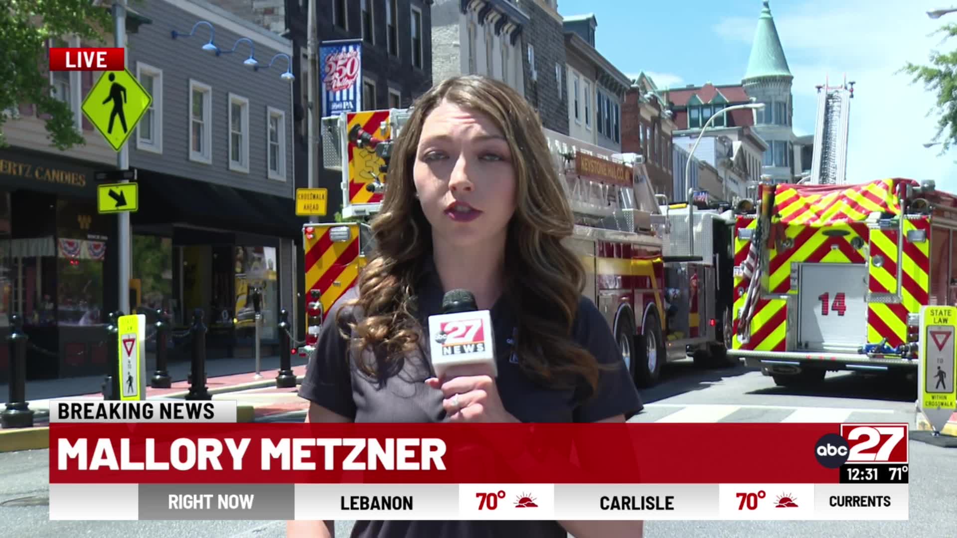 21 displaced in 3-alarm Lebanon County structure fire
