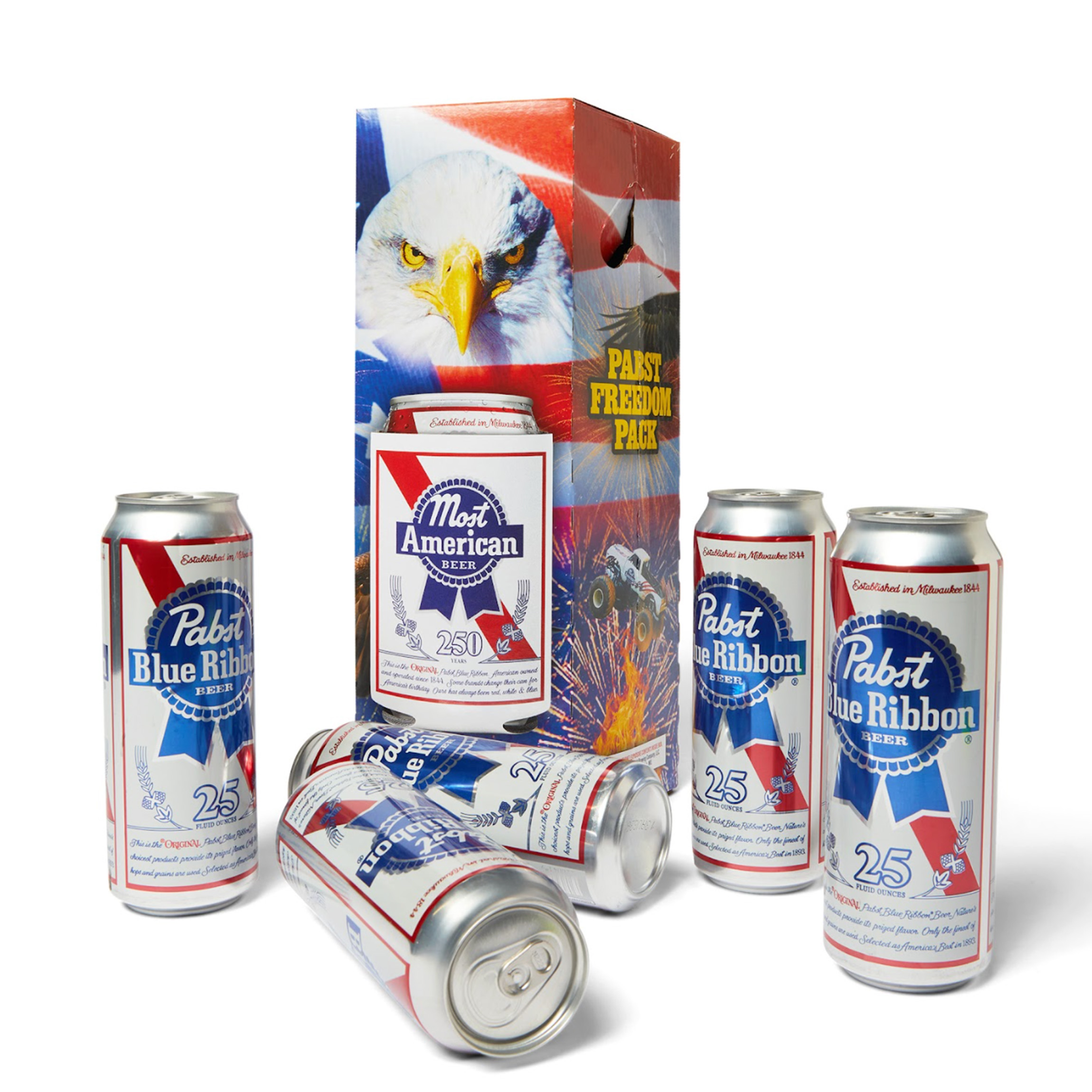 Pabst Blue Ribbon declares itself 'the most American beer' with 250 ...
