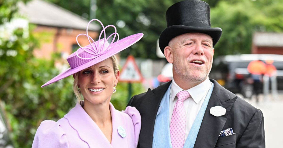 King Charles left in stitches as Mike Tindall suffers fashion mishap at ...