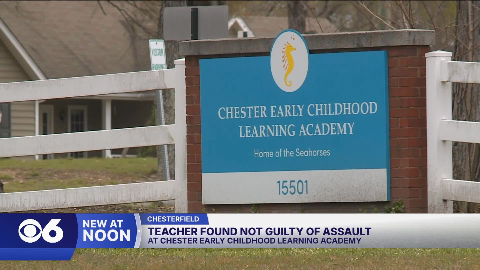 Chesterfield teacher found not guilty of assault
