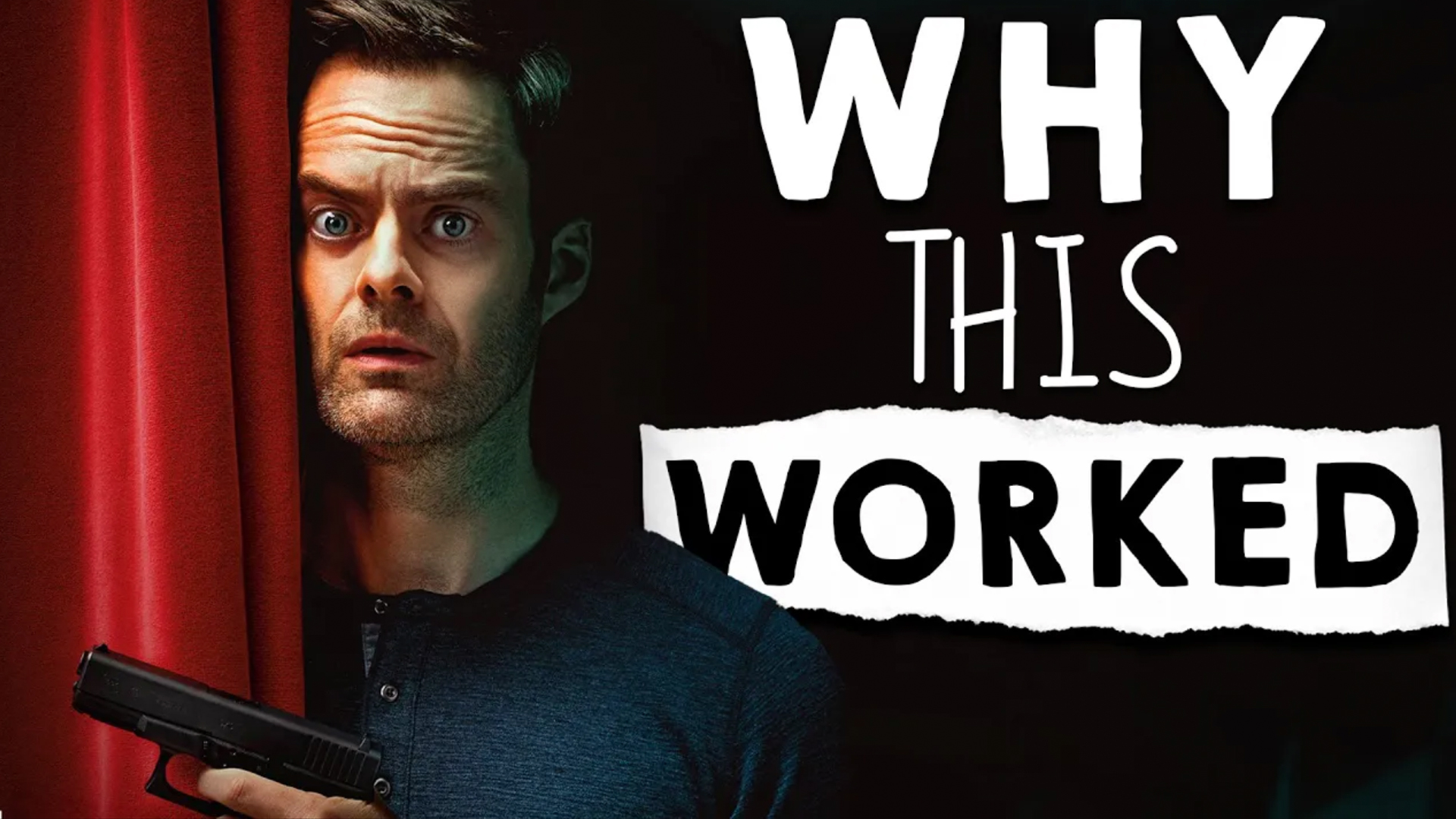 Bill Hader's journey to being recognized as a serious actor