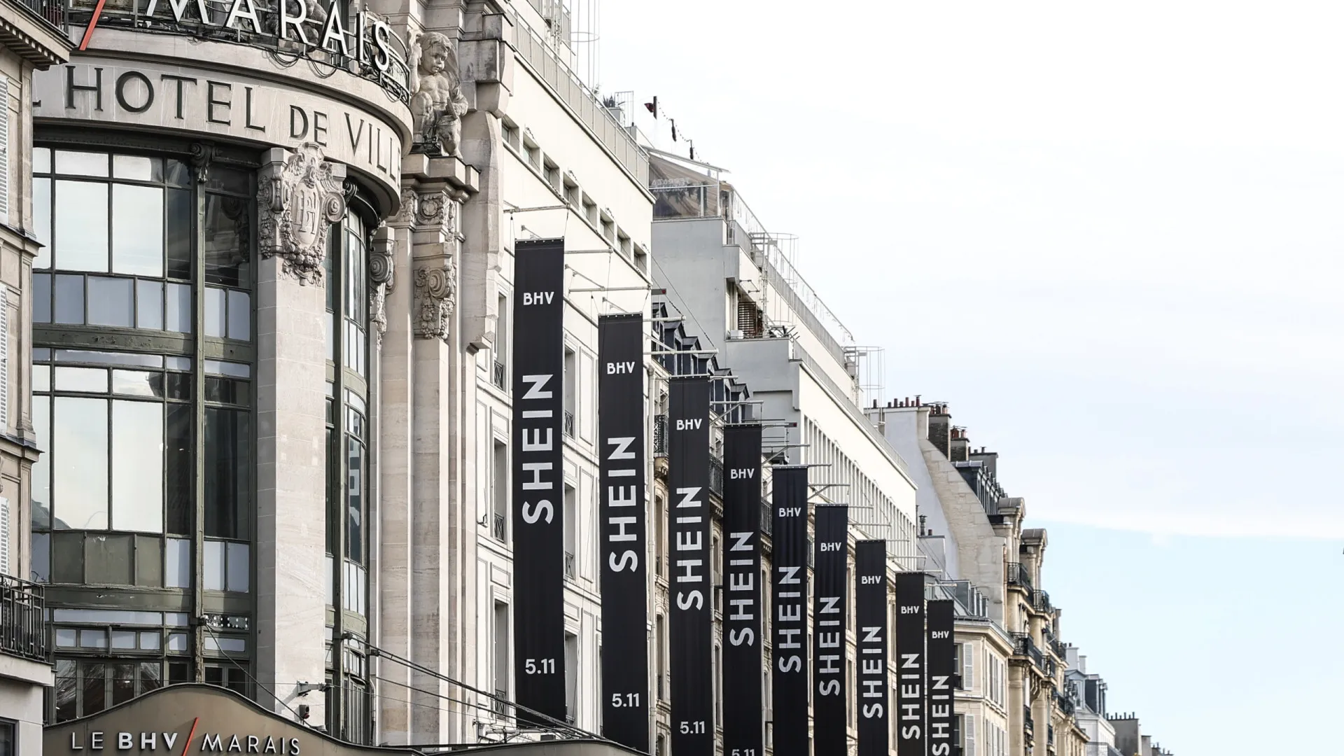 Primeira loja física permanente da Shein em Paris vai fechar portas