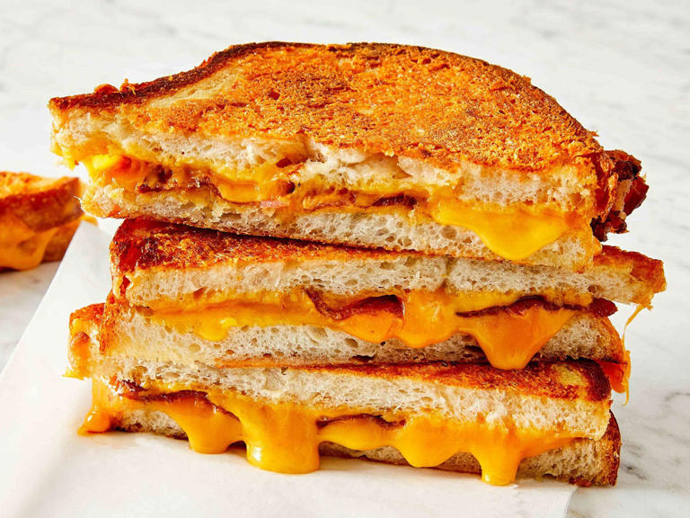 My husband makes the best grilled cheese—you'll never guess his secret ...