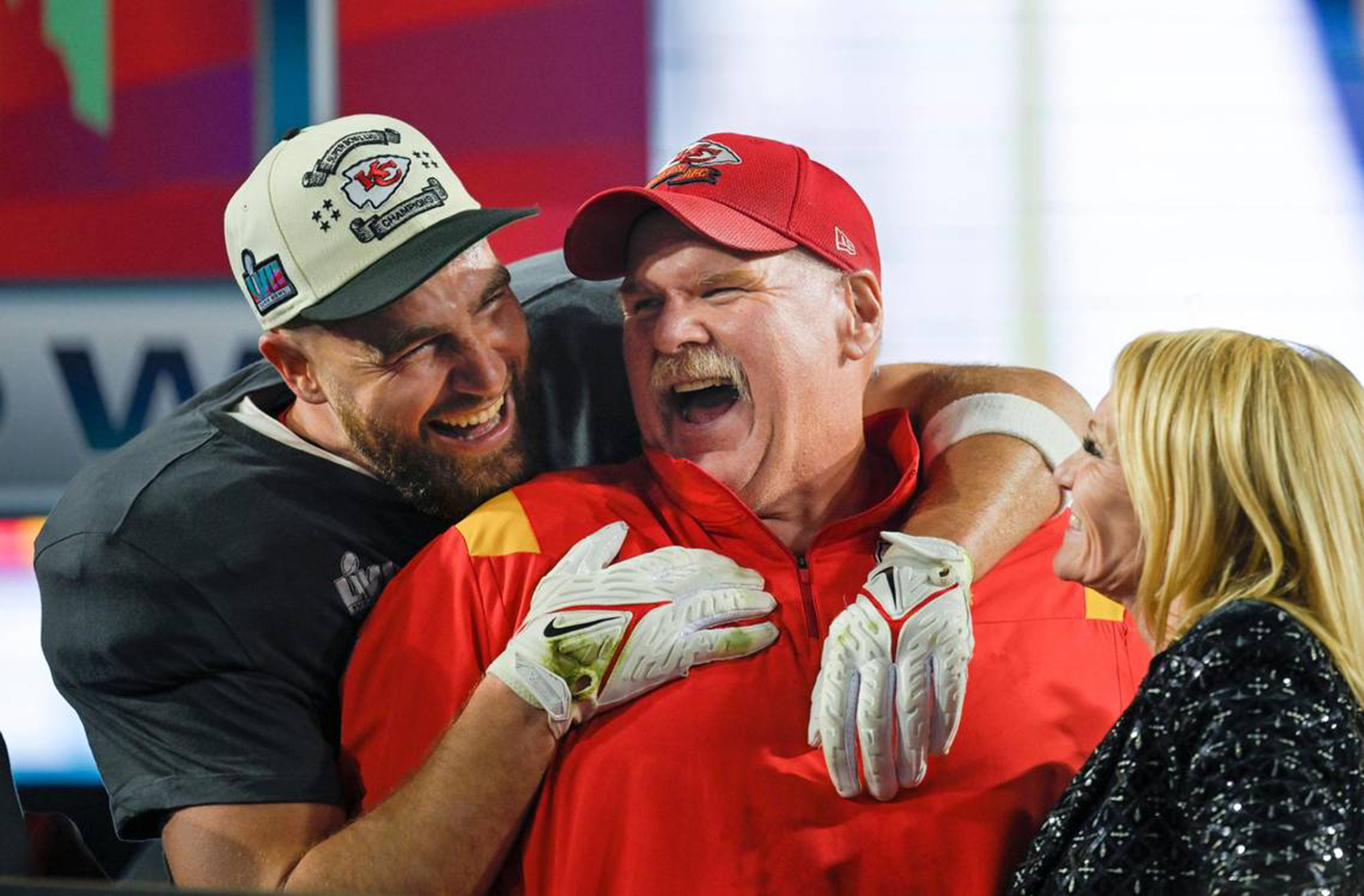 Chiefs coach Andy Reid’s tuxedo for Taylor Swift and Travis Kelce’s ...