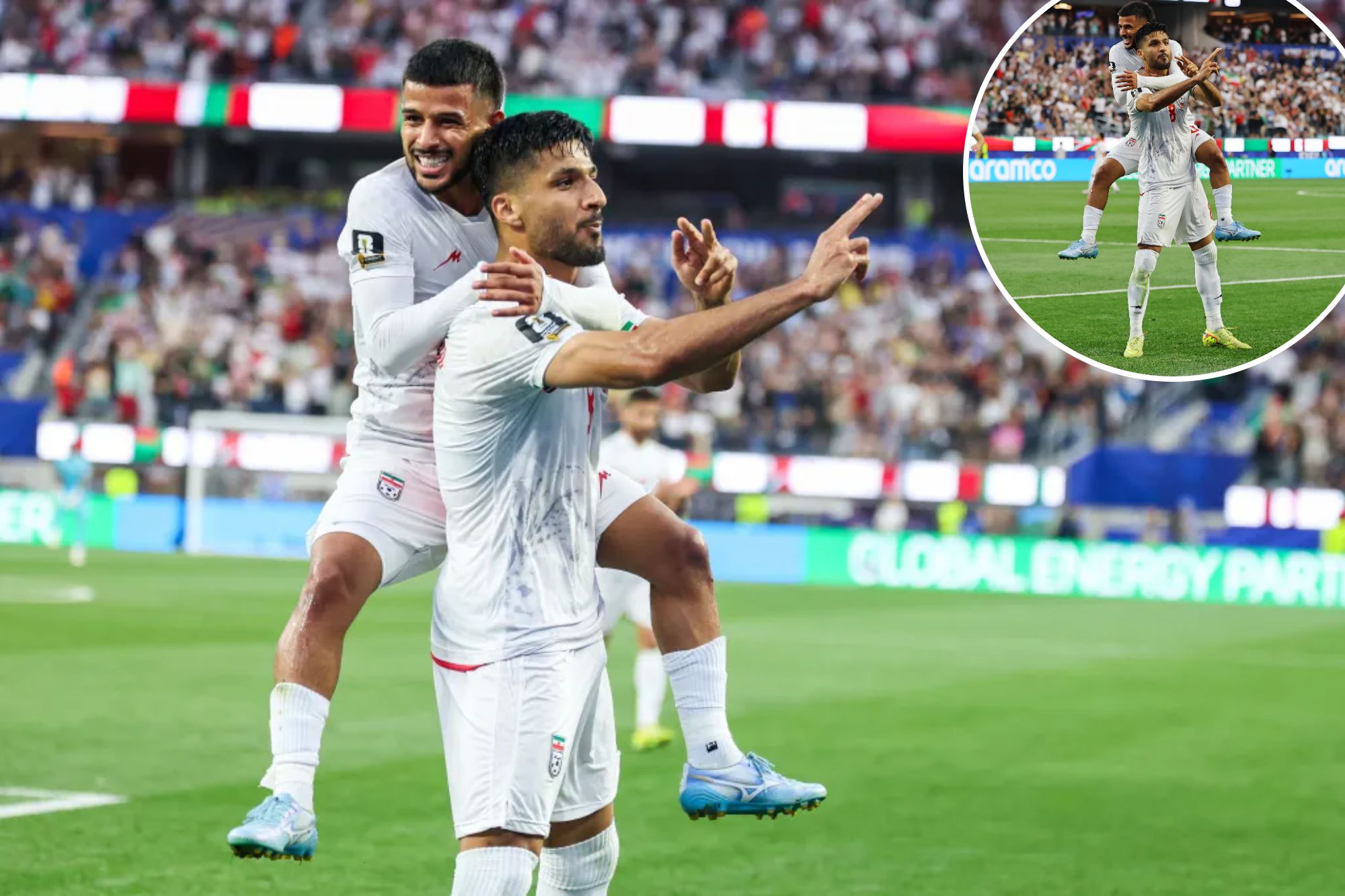 Iran’s Mohammad Mohebi causes outrage with gun celebration during World ...