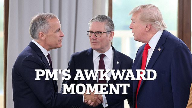Keir Starmer's awkward moments with Donald Trump and Marco Rubio