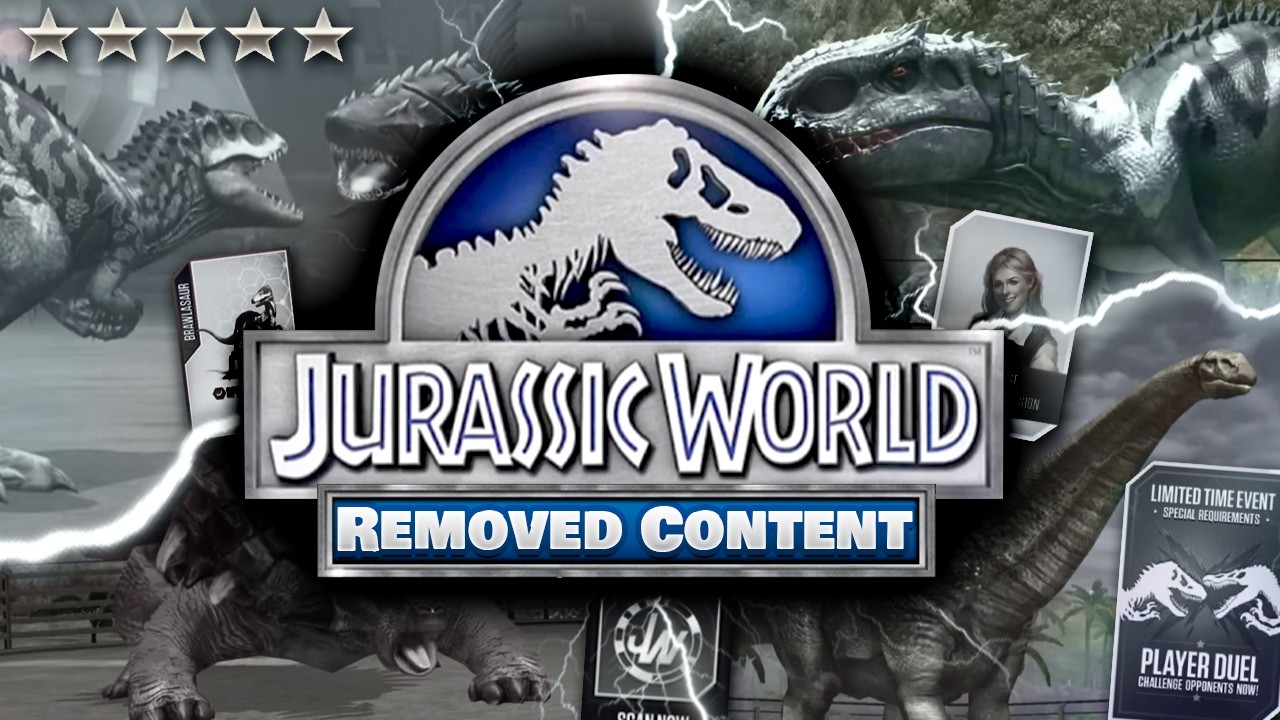 Lost media from Jurassic World: The Game