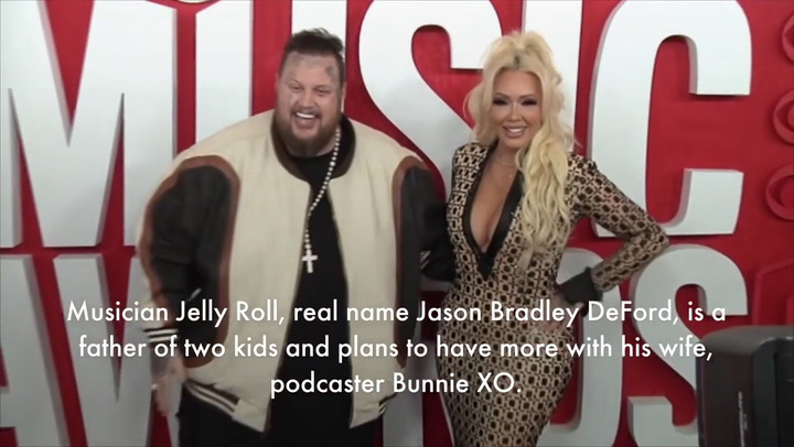 Watch: Meet Jelly Roll's two kids