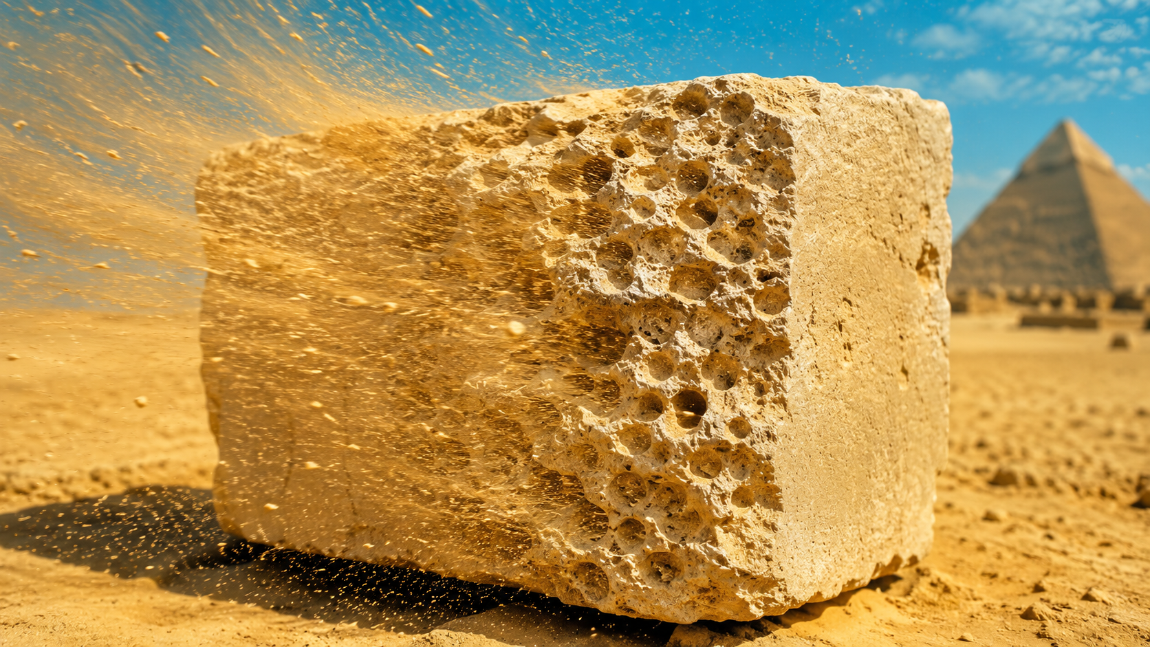 Why Giza’s eroded limestone looks like Malta’s despite a very different ...