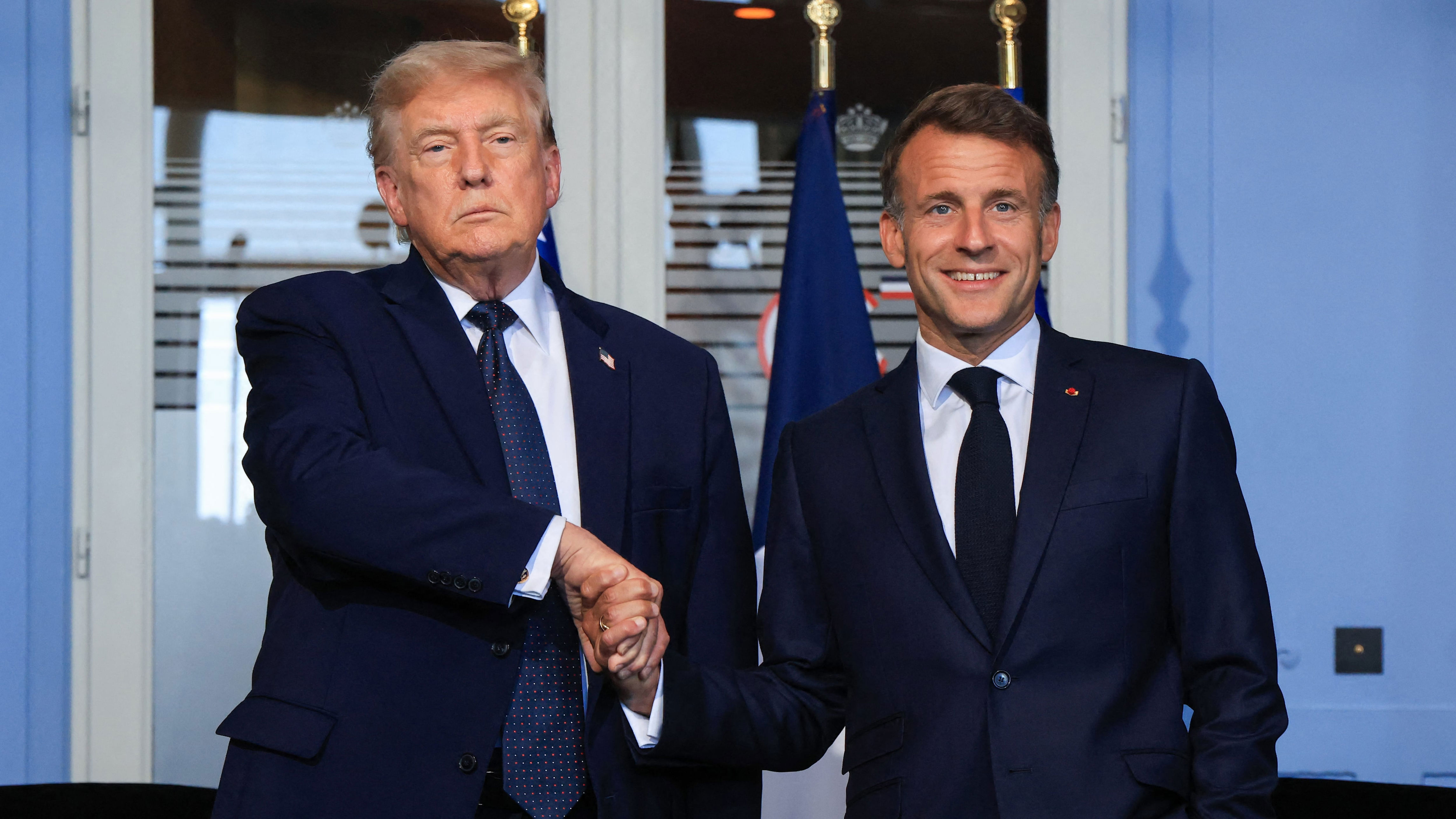 Hot mic catches Macron’s confession about Trump meeting