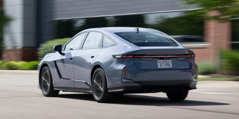 We tested the new Lexus ES, which is now available as an EV and is a ...
