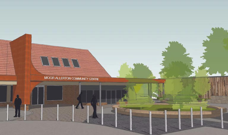 New pictures show first look of new Lidl store at Moor Allerton Centre ...