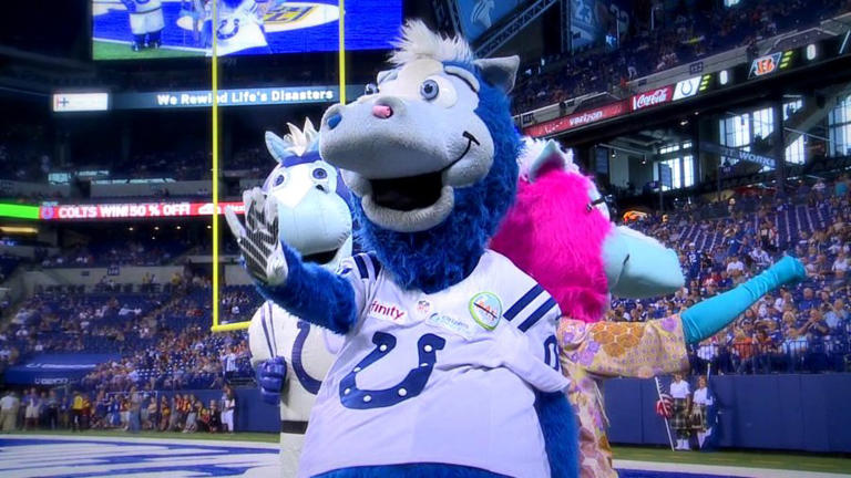 Blue named NFL mascot of the year, earning back-to-back honors for the ...