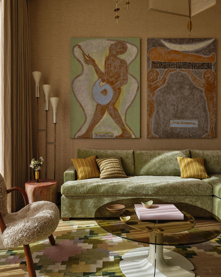 Inside a Manhattan high-rise where a couple’s different design ...