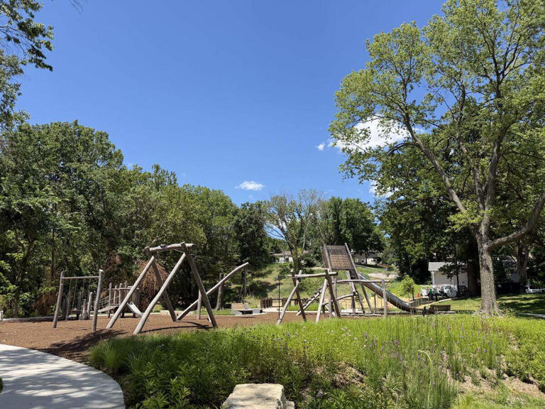 North Kansas City transforms unused lot into new park with playground ...