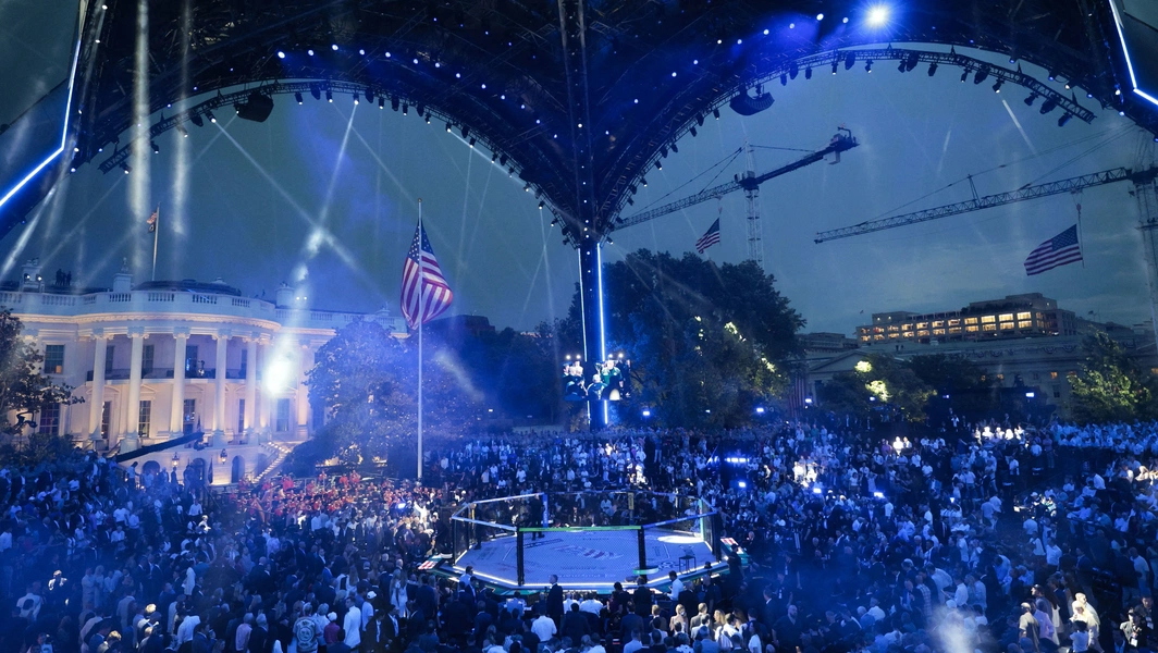 Nate Bargatze faces backlash over White House UFC visit
