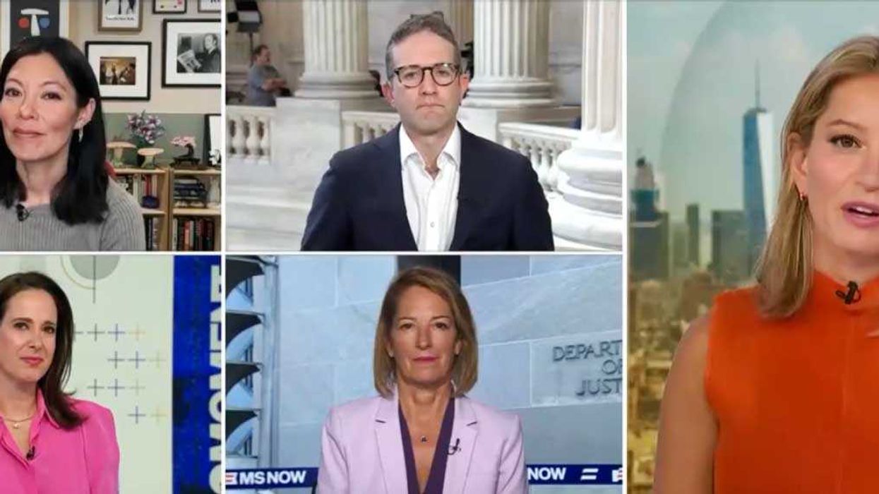 'They always fold': MS Now panel expresses disgust with Trump’s ...