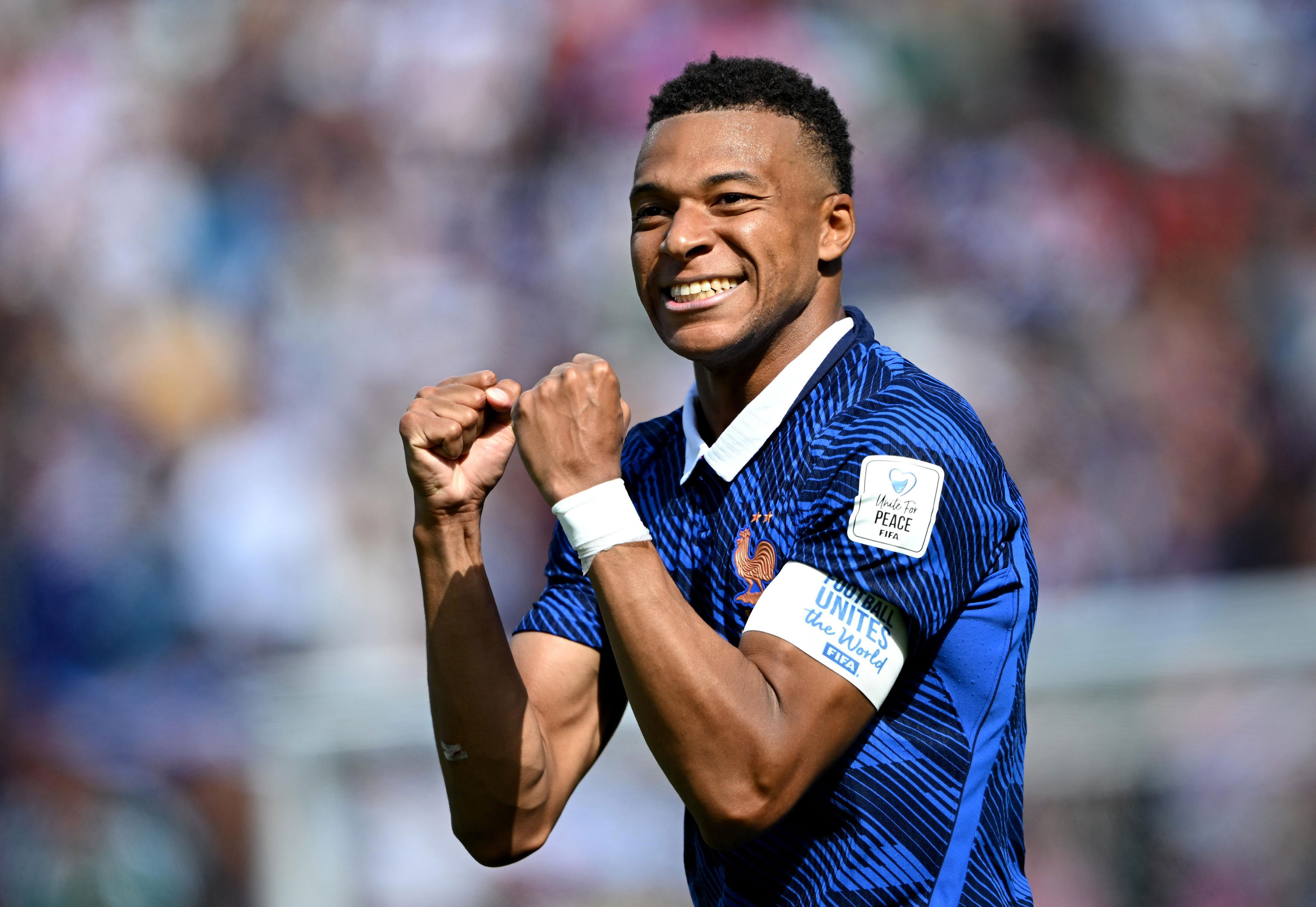 Kylian Mbappé becomes France’s record goalscorer to beat Senegal
