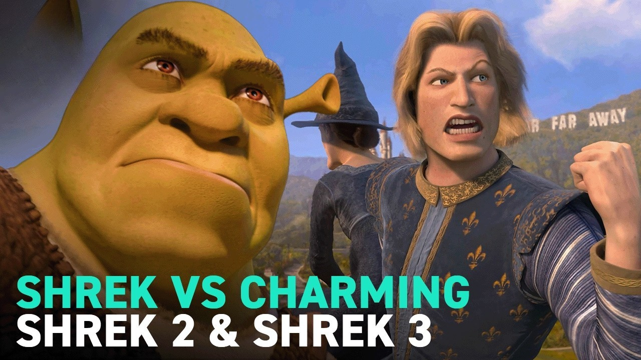 Charming's most evil moments | Shrek 2 & 3