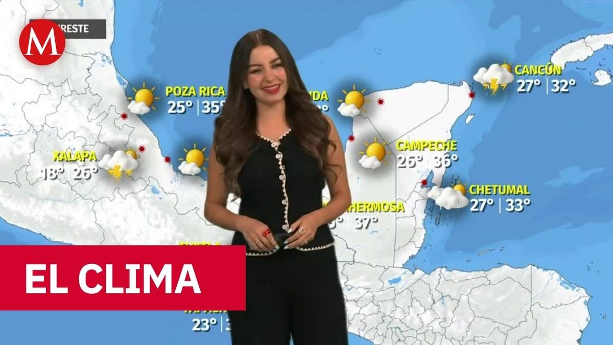Clima de hoy martes 16 de junio de 2026 | Pronóstico con Sandy Tok