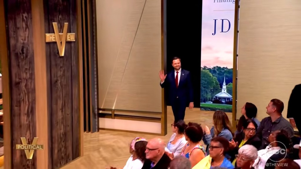 JD Vance draws mix of applause, stone-cold silence during interview on ...