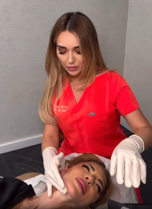 RHONJ’s Teresa Giudice shares video of herself getting a neck thread ...