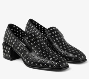 Rashida Jones defies minimalist loafer trend with embellished pair