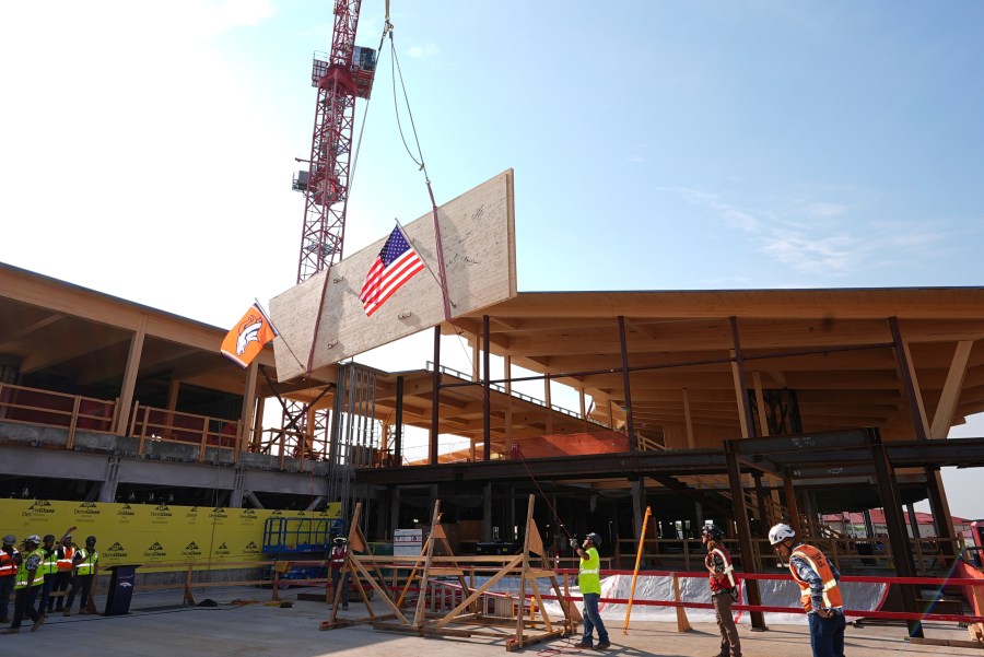 Construction worker dies at site of new Broncos training facility