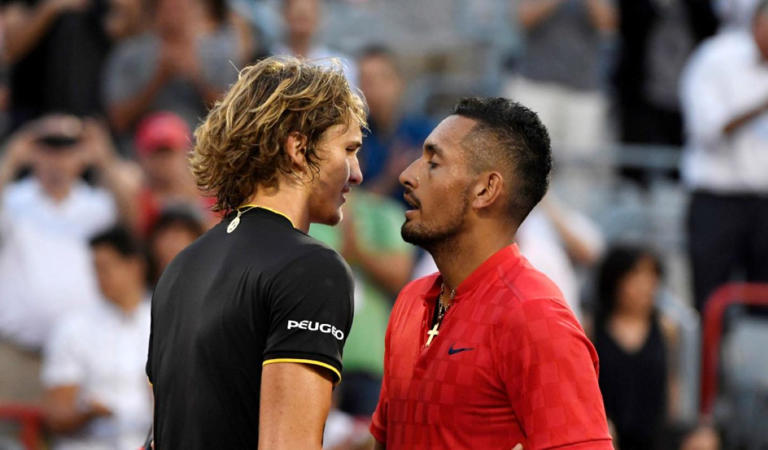 Nick Kyrgios asked if he's 'jealous' of Alexander Zverev's first Grand ...