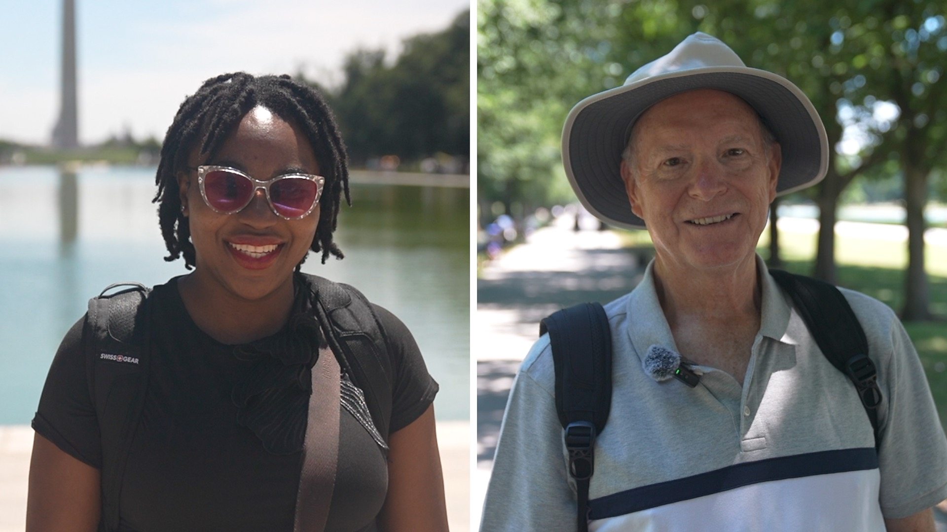 'It's dirty' - Americans react to algae in newly renovated Reflecting Pool