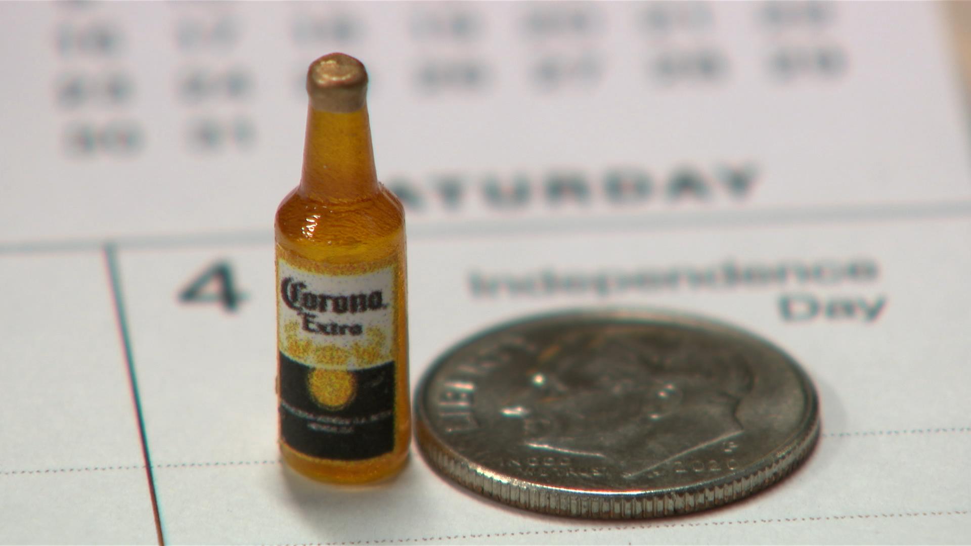 Miniatures club creates tiny flags, fireworks, cold ones in celebration ...