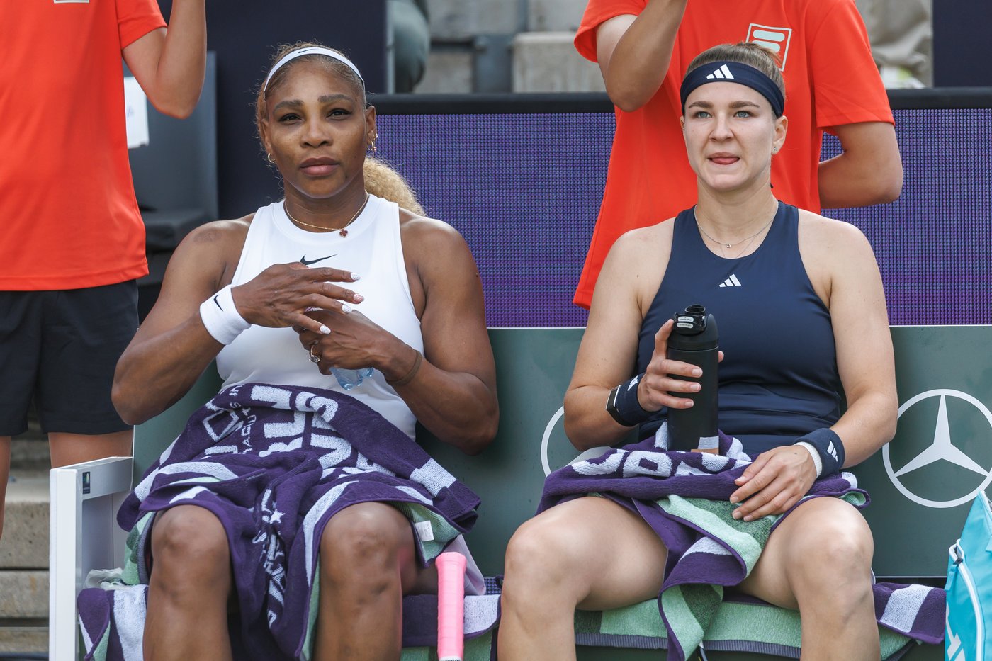 Ahead of Wimbledon return, Serena Williams loses doubles match with ...